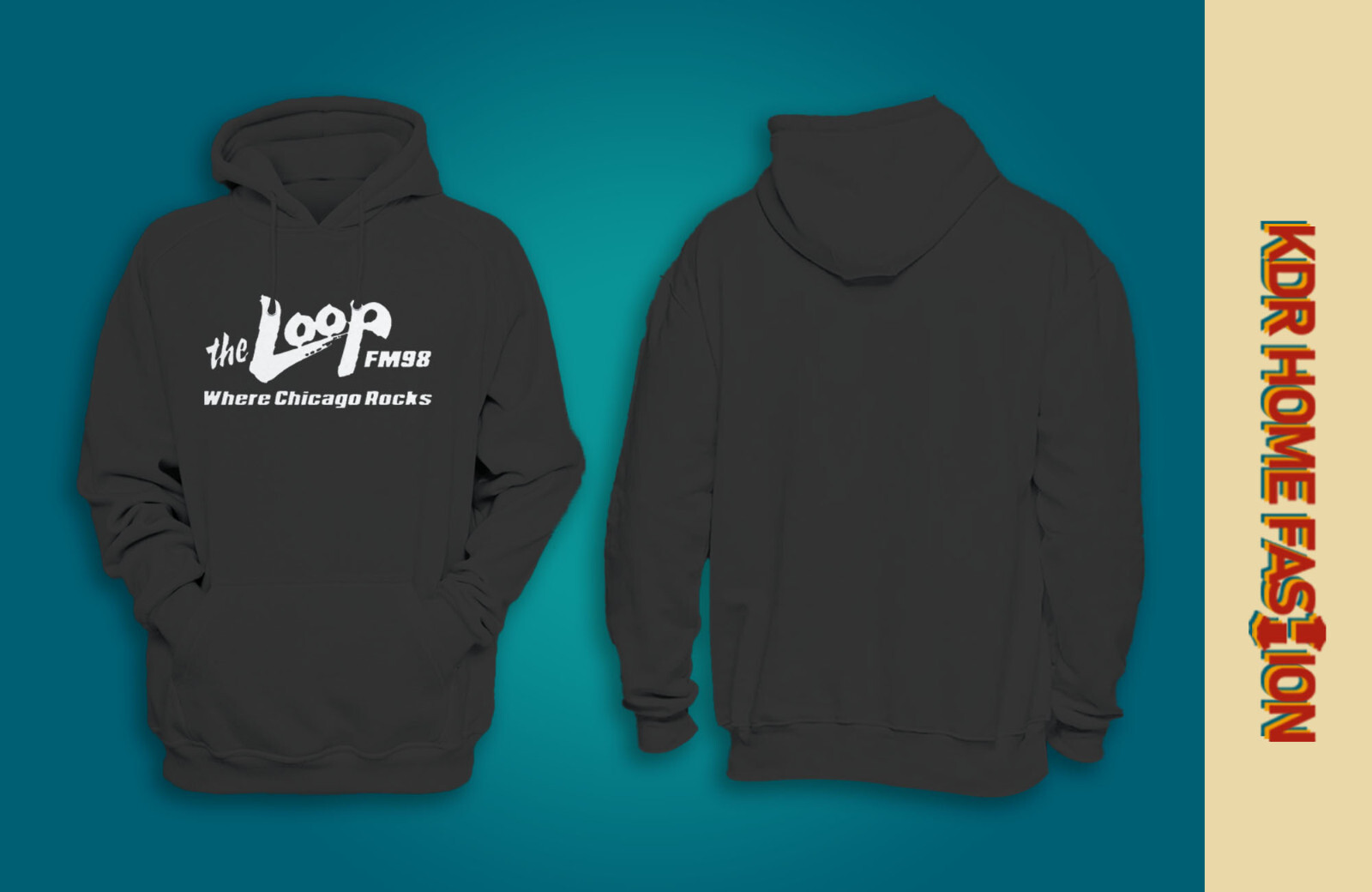 The Loop FM 98 Hoodie & Sweatshirt 100% Cotton Size S-5XL from USA | eBay