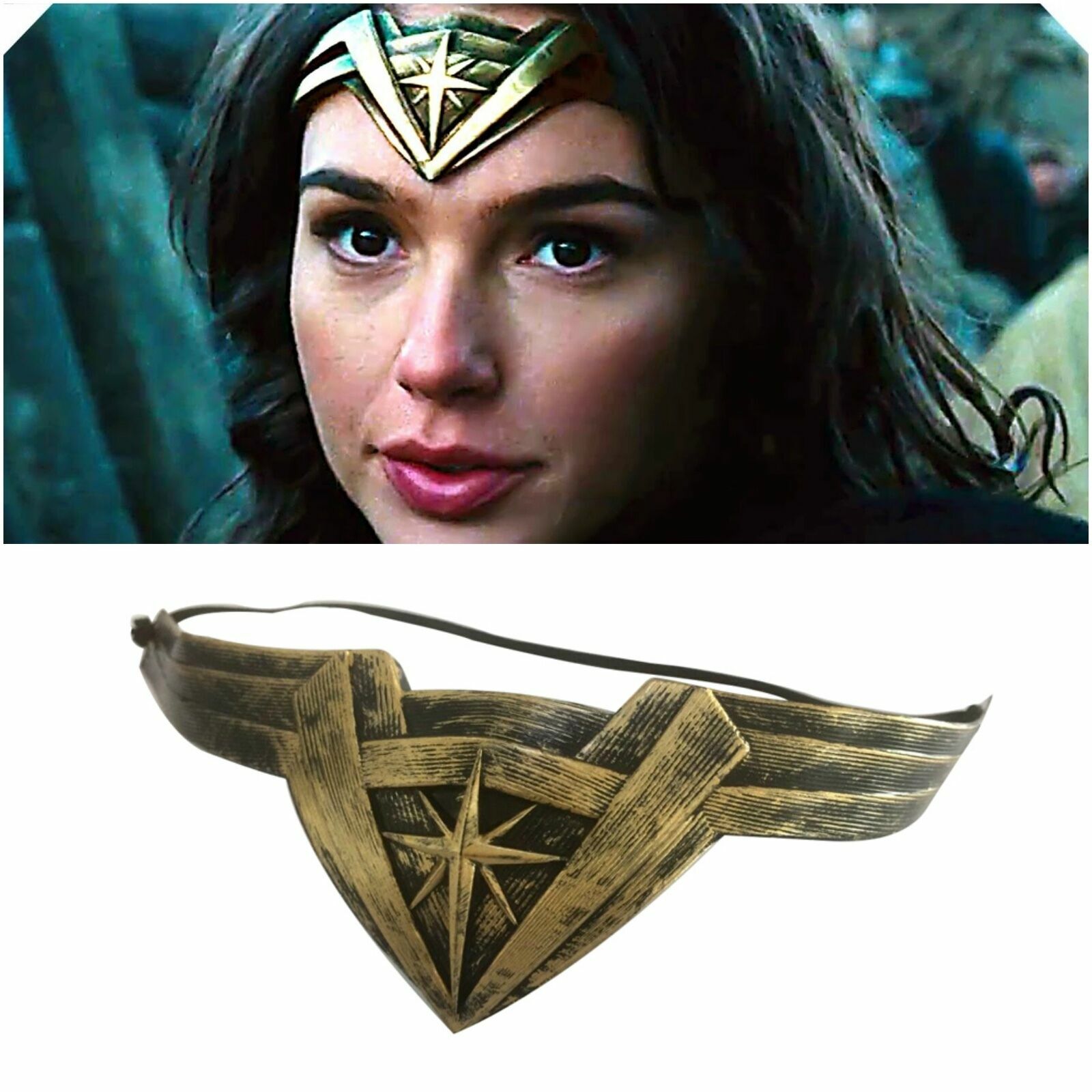 Wonder Woman Tiara Crown Cosplay Headband DC Comic Fancy Dress *1 DAY ...