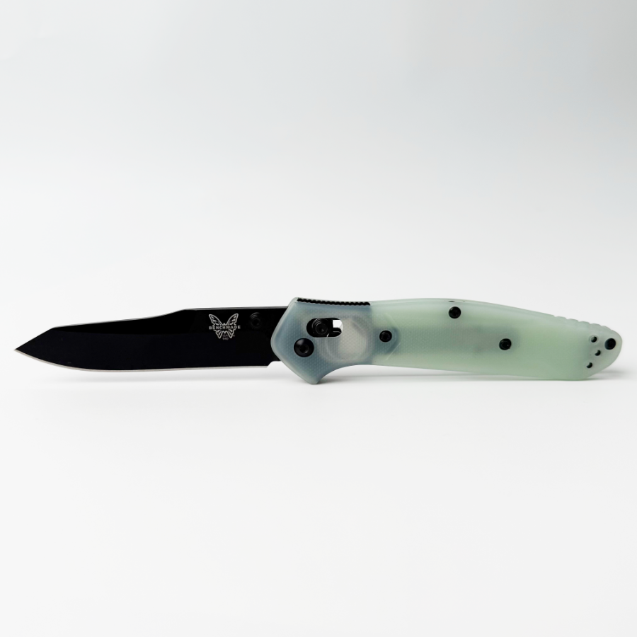 Benchmade 940BK-2004 Osborne Black CPM-S30V Blade Jade G-10 Handle ...