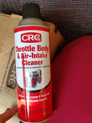 QTY 12 CRC THROTTLE BODY & AIR-INTAKE CLEANER 05078 12OZ | eBay