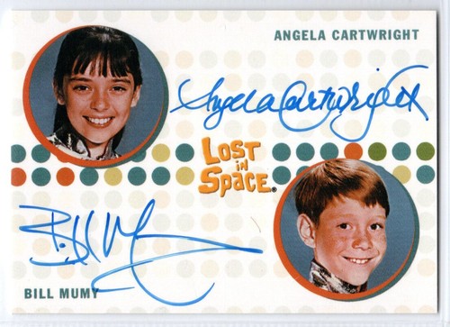 THE COMPLETE LOST IN SPACE BILL MUMY ANGELA CARTWRIGHT DUAL DOUBLE ...