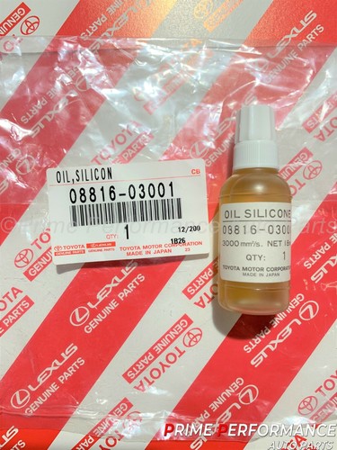 Toyota Genuine Fan Clutch Silicone Oil 3000 MM2/S 18ML Bottle 08816 ...