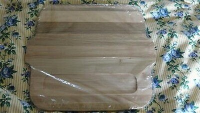 Longaberger 2010 Gourmet Basket Butcher Block Cutting Board Lid #55106 ...