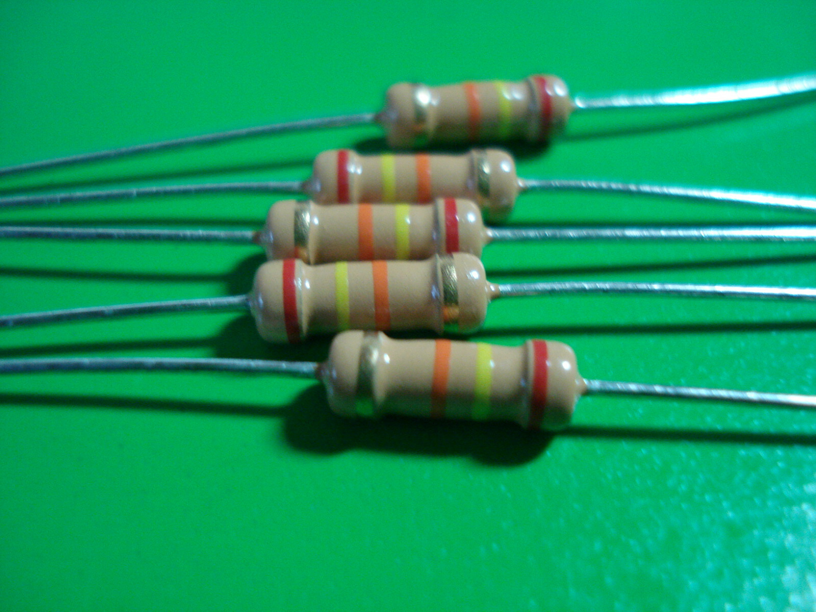 Resistor (5) 1/2 0.5 Watt Carbon Film Resistors 24k ohm 5% in Canada | eBay