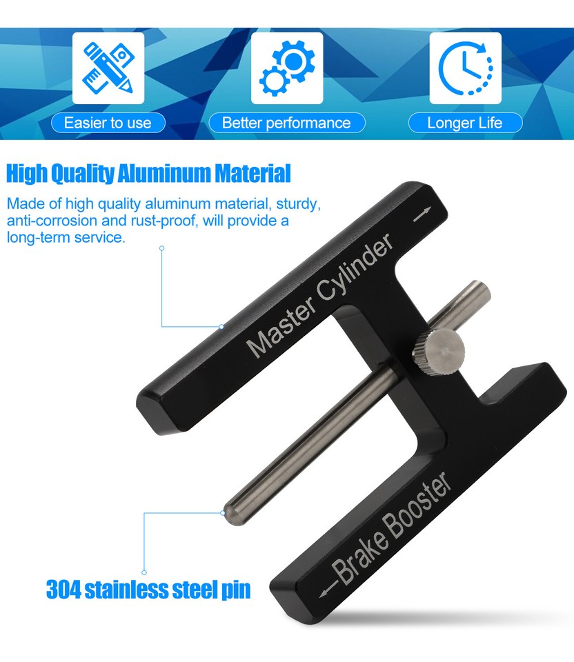 Brake Booster Rod Adjustment Tool Master Cylinder Push Rod Depth Length ...
