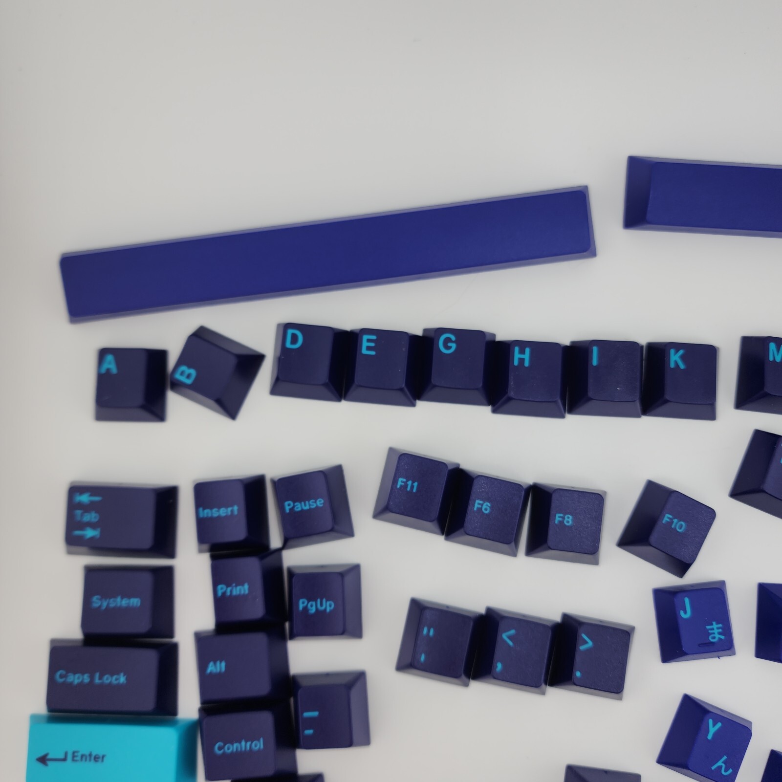 Drop GMK Striker Cyberdeck Blue Teal Mixed Keycaps For MX Mechanical ...