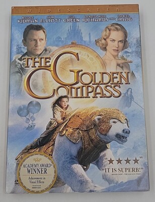 The Golden Compass: (DVD, Widescreen) W/ Slipcover Nicole Kidman, Sam ...