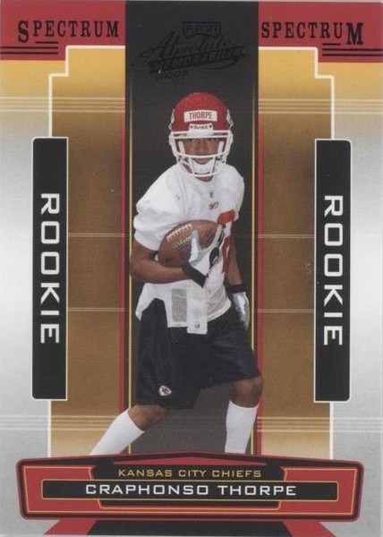 2005 Playoff Absolute Memorabilia - Spectrum Black #170 Craphonso ...