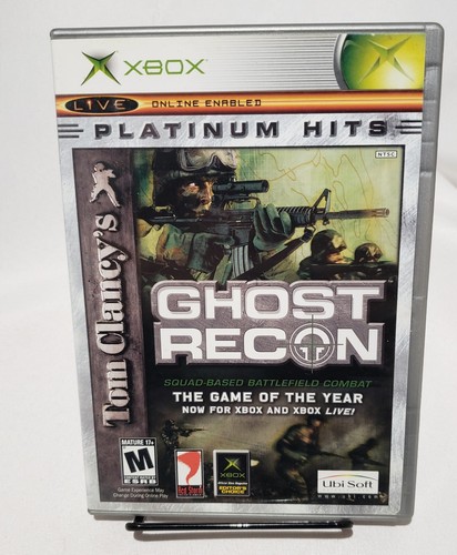 Tom Clancy's Ghost Recon Original Xbox Game Of The Year Platinum GOTY ...