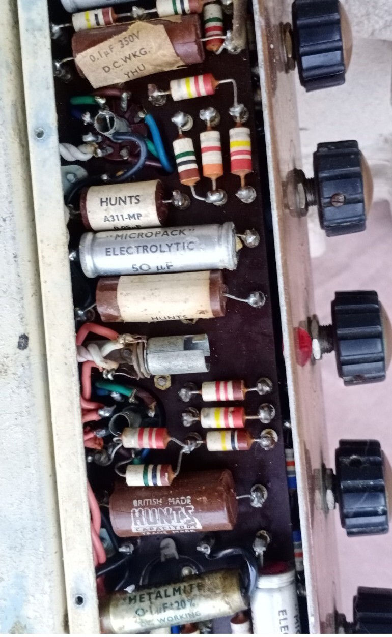 PYE HF25 Audio Mono Amplifier Vintage Tube Valve UK British Made HEAVY ...