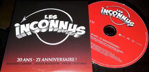LES INCONNUS 20 ANS ZI ANNIVERSAIRE / ALBUM CD PROMO 2007 DE 18 TITRES ...