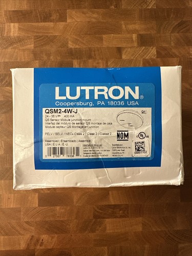 Lutron Quantum QSM2-4W-J QS Sensor Module J Box Mount Type | eBay