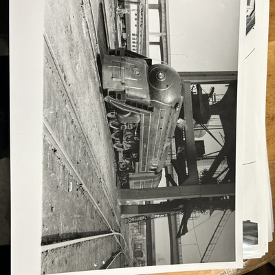 Vtg 8x10 Train Photo B&O Baltimore Ohio Railroad Streamliner Steam 4-6 ...