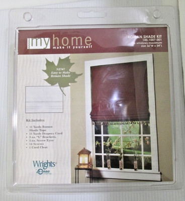 Wrights Roman Shade Kit • Window Size 36" x 54" | eBay