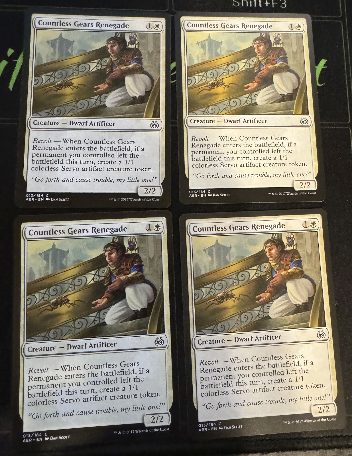Countless Gears Renegade x4 Aether Revolt Magic the Gathering MTG | eBay