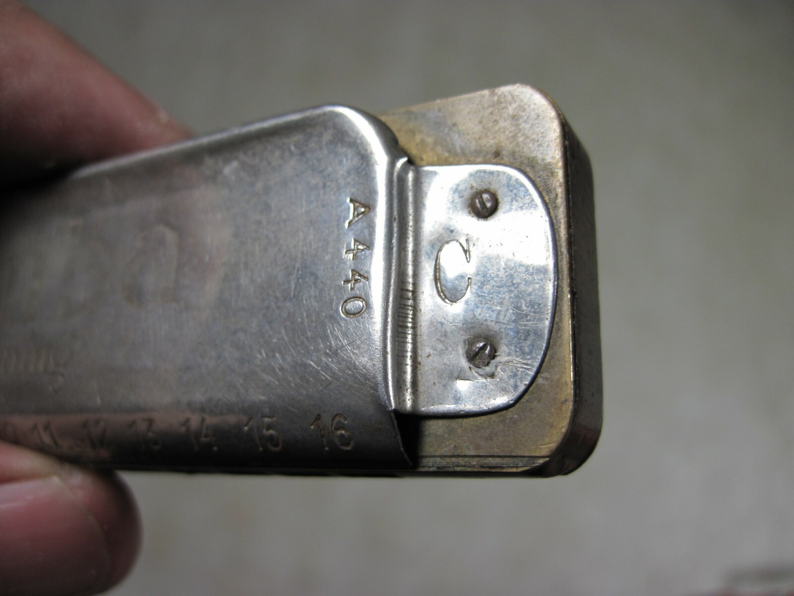 Vintage Seydel Marimba Tremolo Tuning Harmonica Key C Made In Germany ...