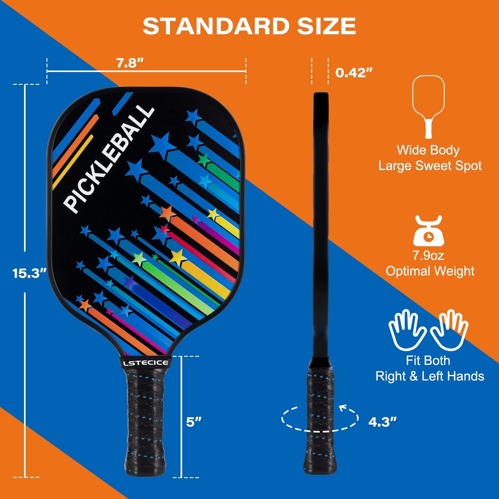 Pickleball Paddles, USAPA Standard Pickleball Paddles Set of 4 or 2 ...