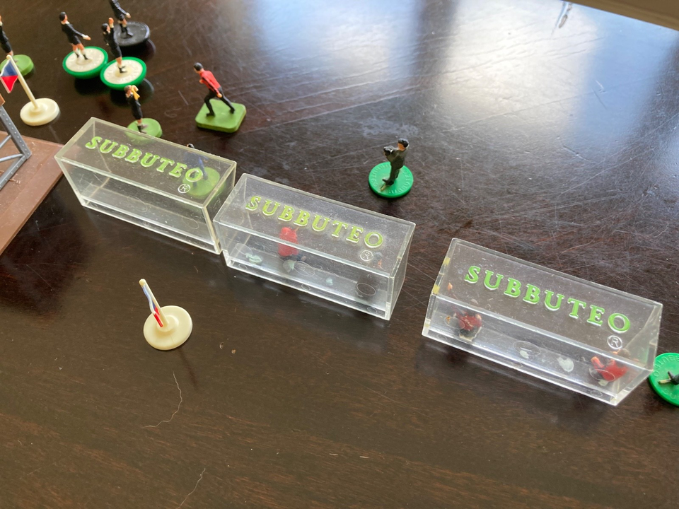 Subbuteo Referees Camera Crews Ball Boys Substitutes Tower Flags ...