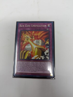 YUGIOH MZMI-EN071 Sun God Unification - Rare 1st Edition | eBay