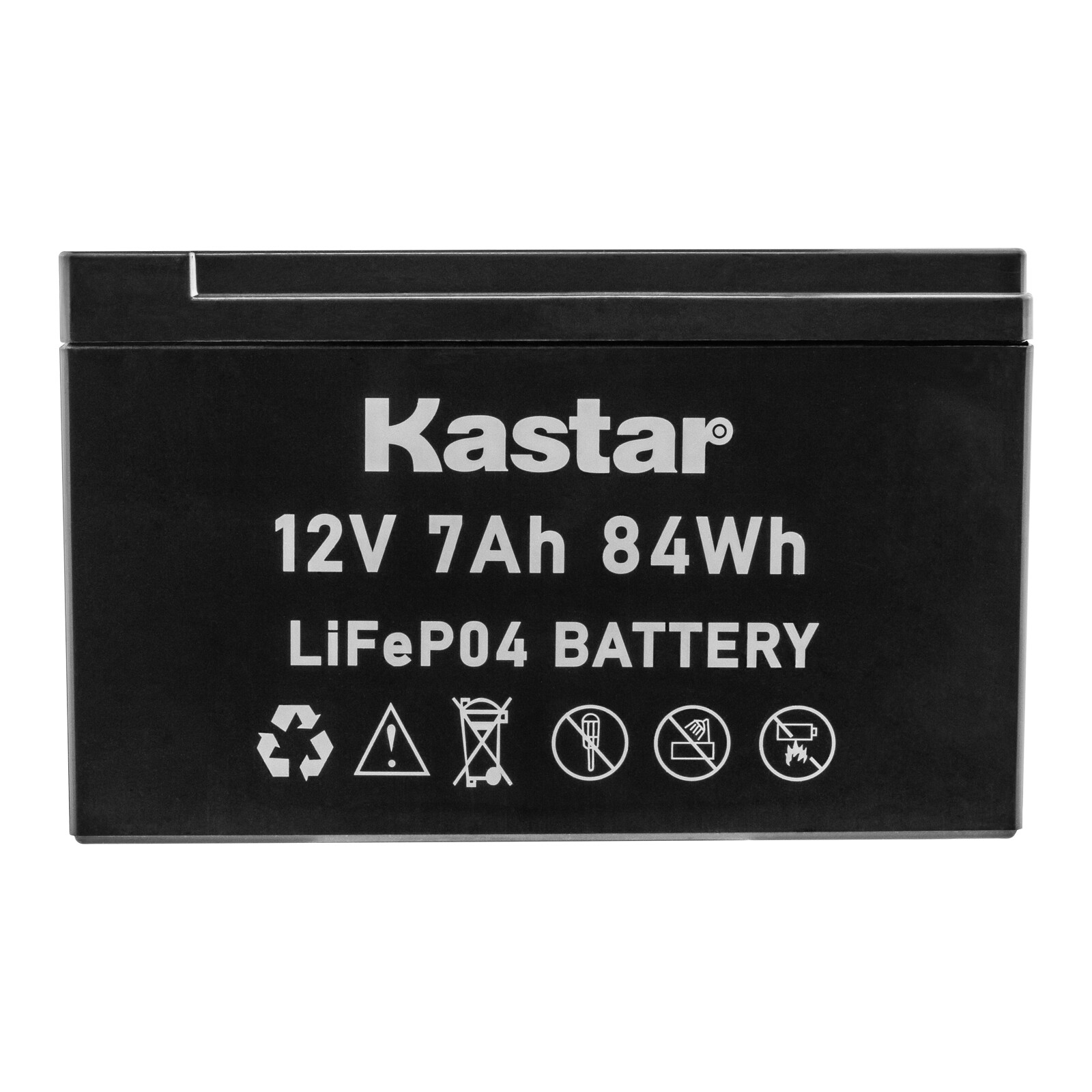 Kastar 12V 7Ah Lithium LiFePO4 Rechargeable Battery Replace for Sealed ...