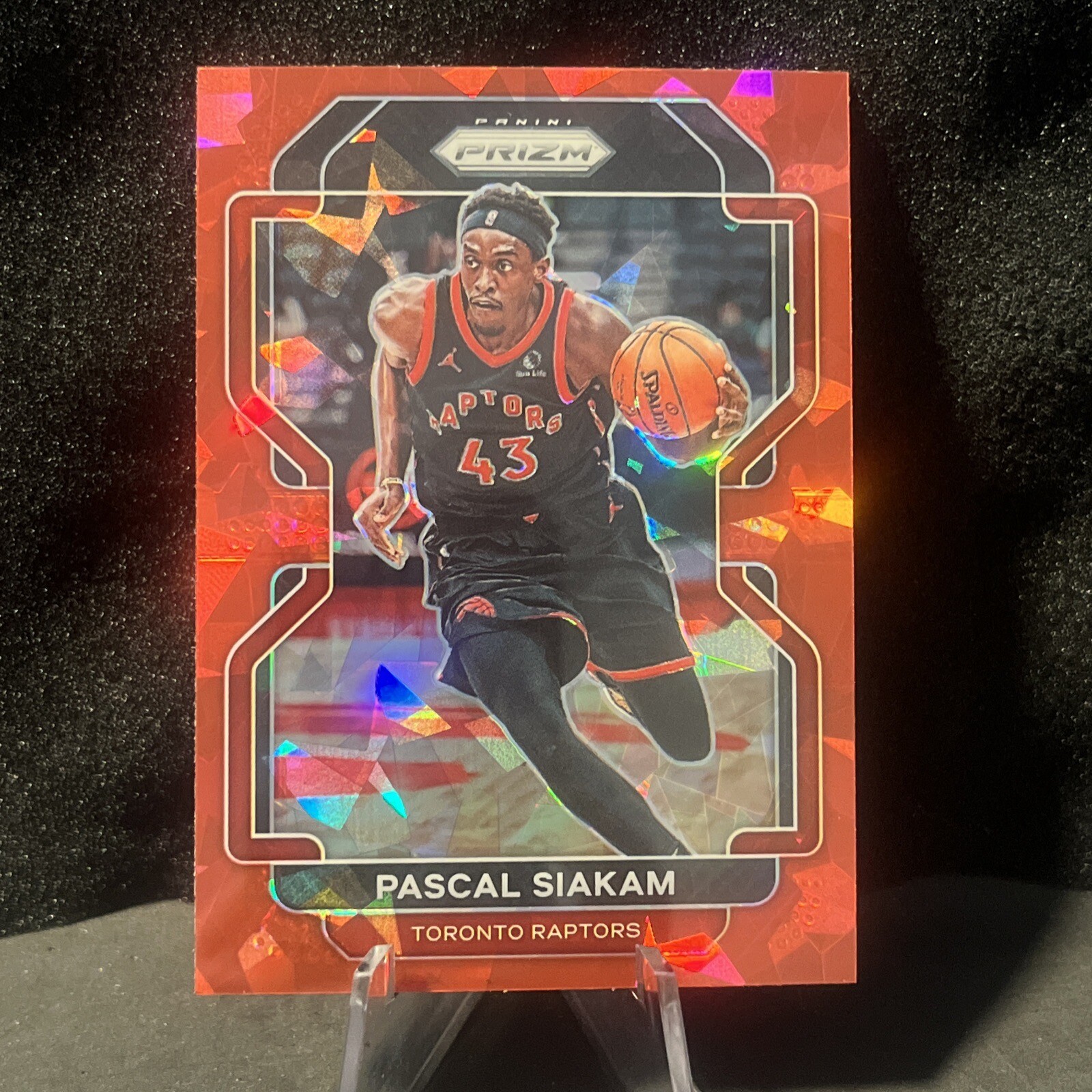 2021-2022 Panini Prizm Prizms Red Ice #134 Pascal Siakam | eBay
