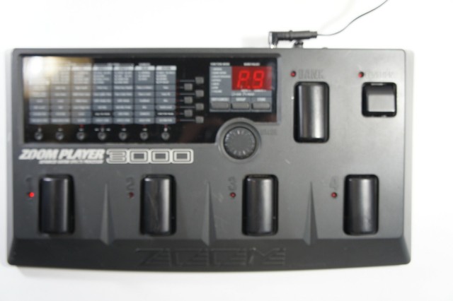 Zoom Player 3000 Advanced Guitar Effects Processor Rp01 Expression ...