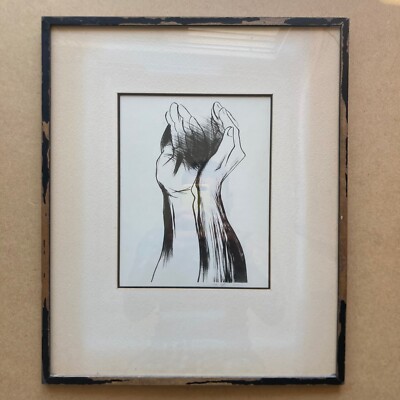 Old Jose Clemente Orozco Hands Litho Stamped Museo JC Orozco signed in ...