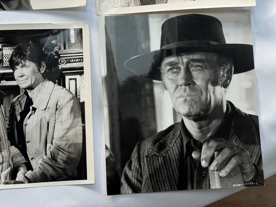 ONCE UPON A TIME IN THE WEST Sergio Leone 9 ORIGINAL VINTAGE 8X10 ...