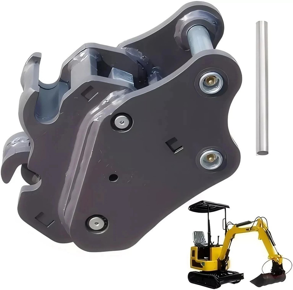 0.8-3 Ton Mini Excavators Excavator Attachment Quick Hitch Coupler ...