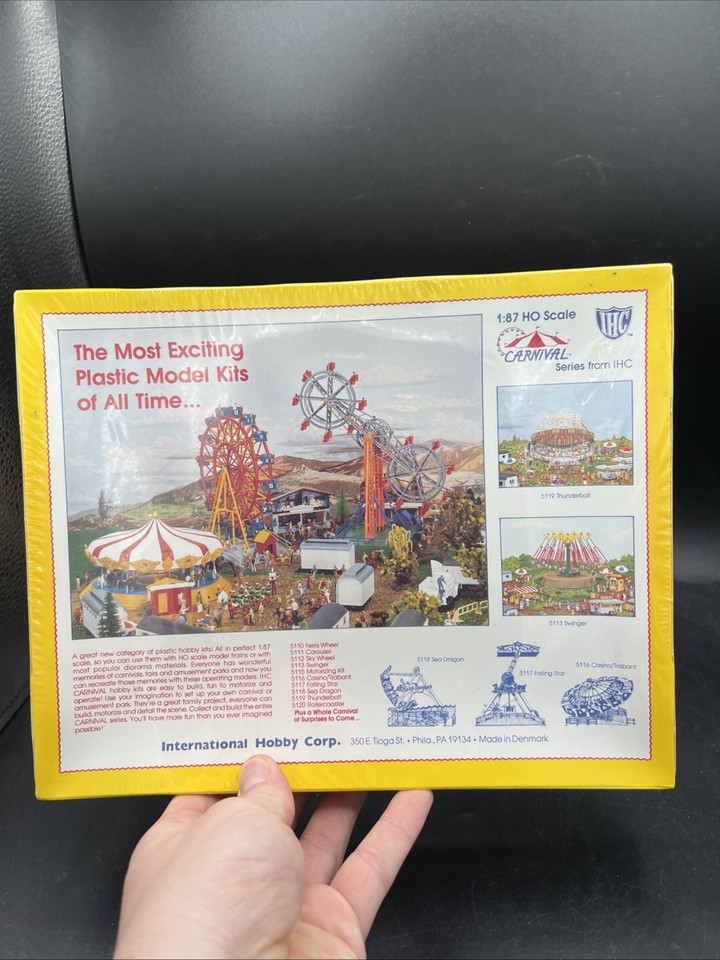 CARNIVAL SERIES CONCESSION BOOTHS #5129 MODEL KIT HO SCALE 1:87 IHC ...
