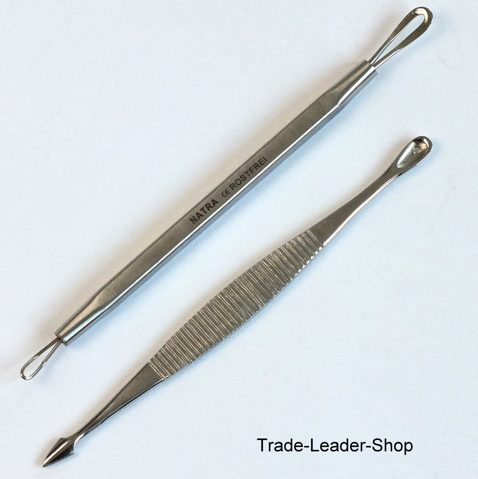 2er Set Blackhead Remover Compressor Millienmesser NATRA Acne Pimples ...