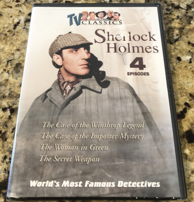 TV Classics: The World's Most Famous Detectives: Sherlock Holmes - New ...
