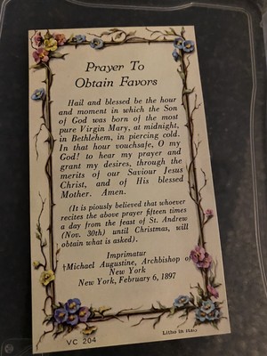 Holy Cards - Litho Holy Card - Vatican