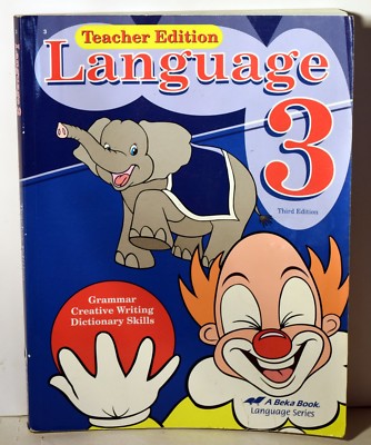 A Beka Language 3 -Teacher Edition 3rd edition | eBay