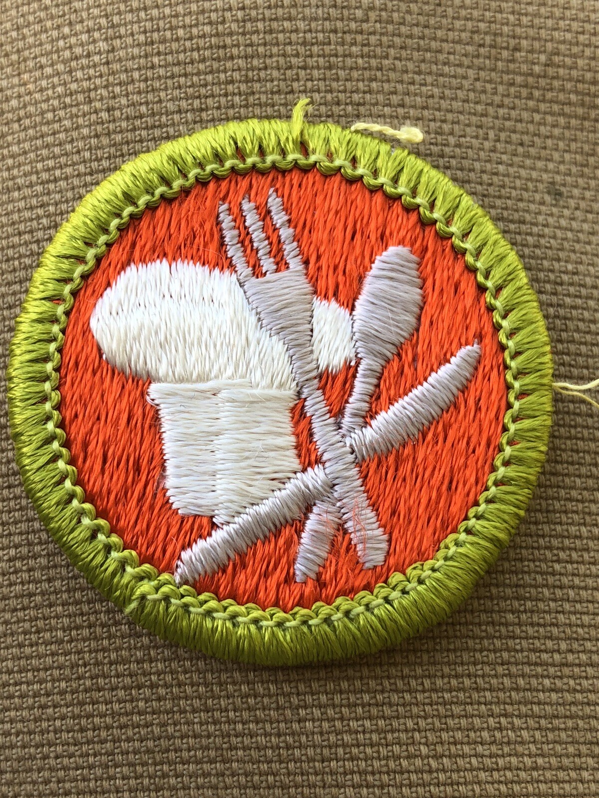 Boy Scout Merit Badge Cooking Emblem Patch MR FS | eBay