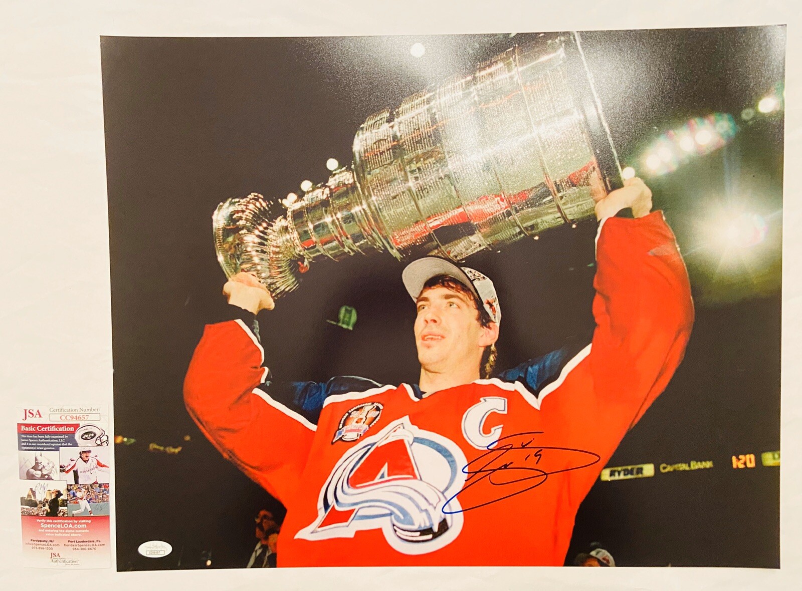 Joe Sakic | Autographed Hockey Memorabilia & NHL Merchandise