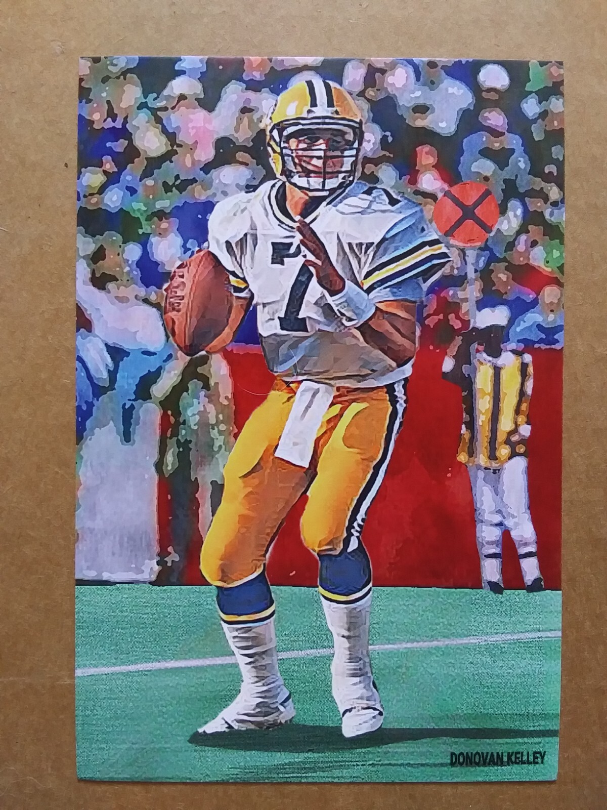 Don Majkowski Custom 4x6 Art Card Green Bay Packers | eBay