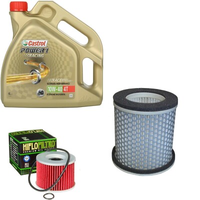 Yamaha FZ 750 Genesis 1990 Castrol Power 1 Racing 10w40 4L Oil Service ...