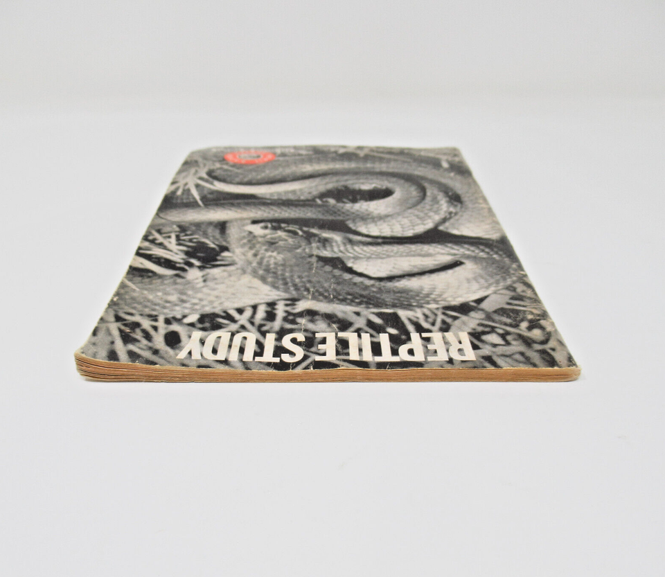 Reptile Study Merit Badge Book Boy Scouts of America Vintage Handbook ...