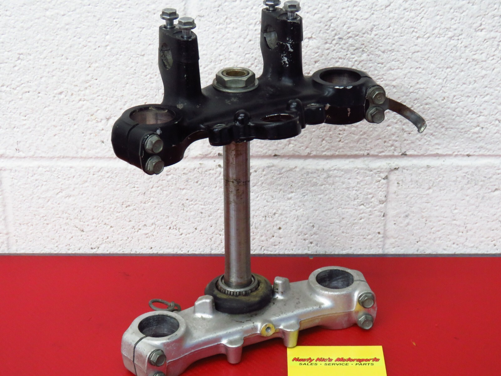 82 HONDA XL500 XL 500 xl500r front fork forks triple tree steering ...