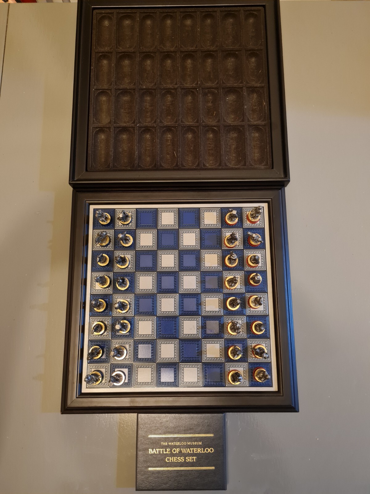 Franklin Mint The Battle Of Waterloo-Waterloo Museum Chess Set | eBay UK