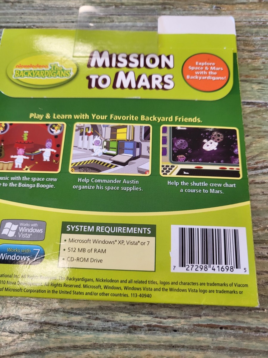 The Backyardigans Mission To Mars Pc