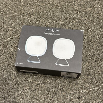 Ecobee SmartSensor Room Temperature Sensor - 2 Pack, White 627988021119 ...