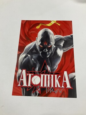 Atomika God Is Red Postcard Print Speakeasy Comics Mercury Comics | eBay