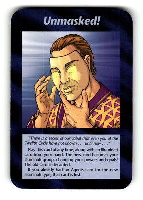 Unmasked! Card Unlimited INWO Illuminati New World Order | eBay