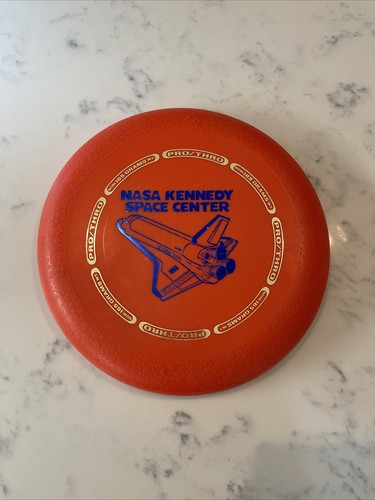 Vintage NASA Kennedy Space Center Orange Frisbee Whirley Pro Thro 165 ...