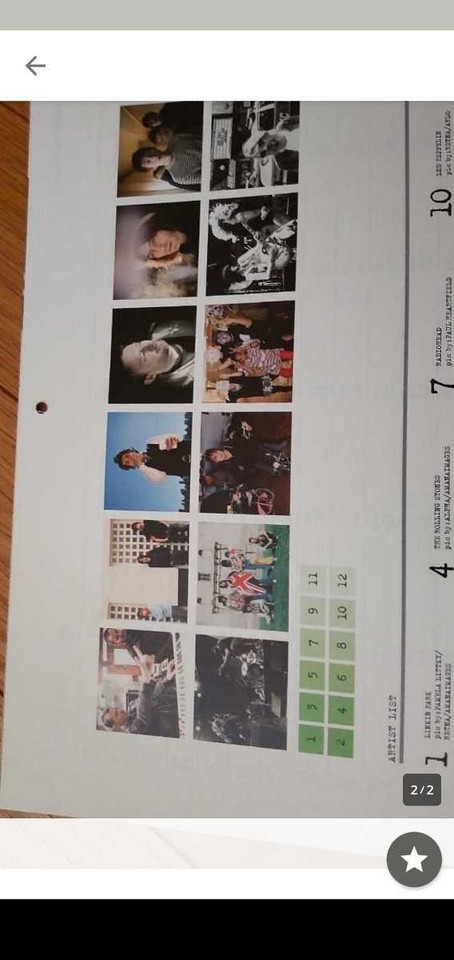 Rocking On 2008 Appendix Calendar h8 | eBay Australia