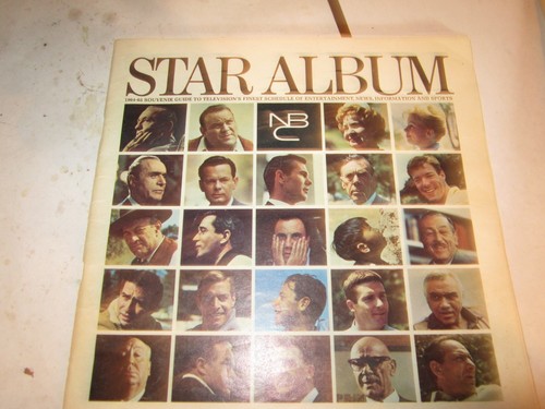 NBC Star Album 1964-65 NBC Guide to TV's Entertainment News Sports ...