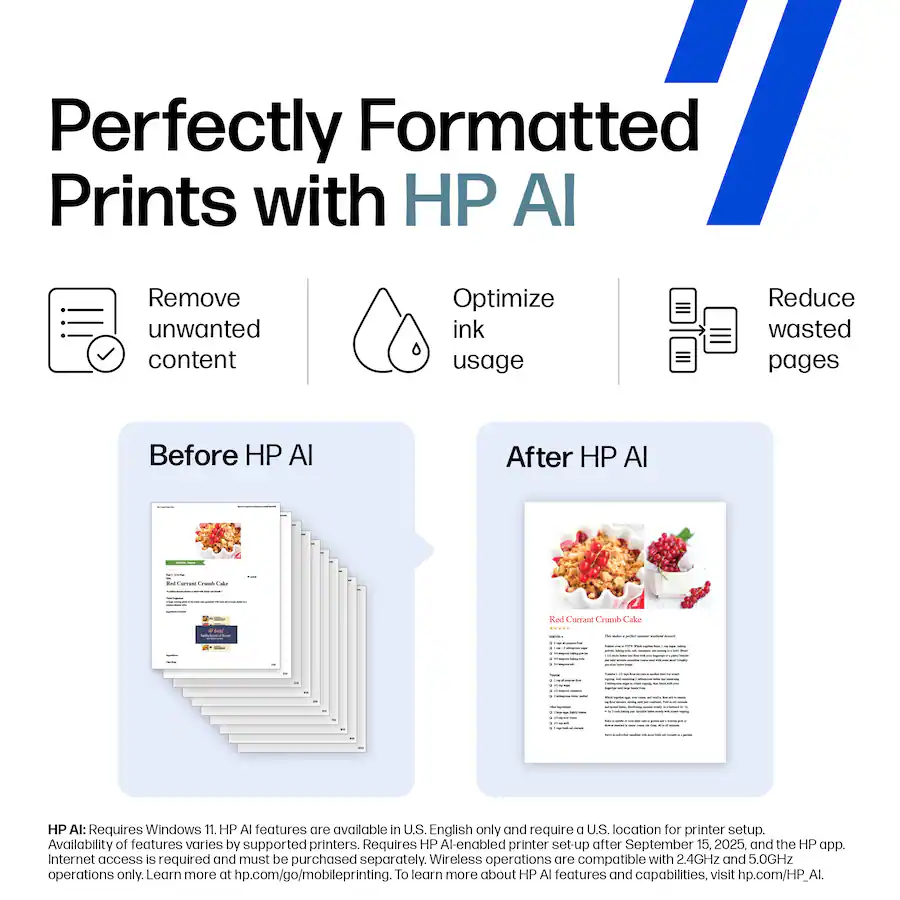 HP OfficeJet Pro 9125e Wireless All-in-One Color Inkjet Printer 403X0A# ...