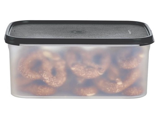 Tupperware Modular Mate Large Rectangle #2 with Black Lid 4.3 Litres ...